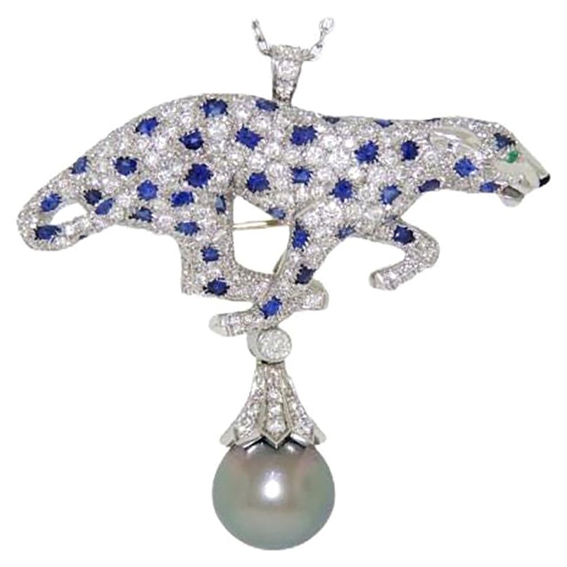 An Everlasting Cartier Panther Brooch at 1stDibs | cartier panther pin ...
