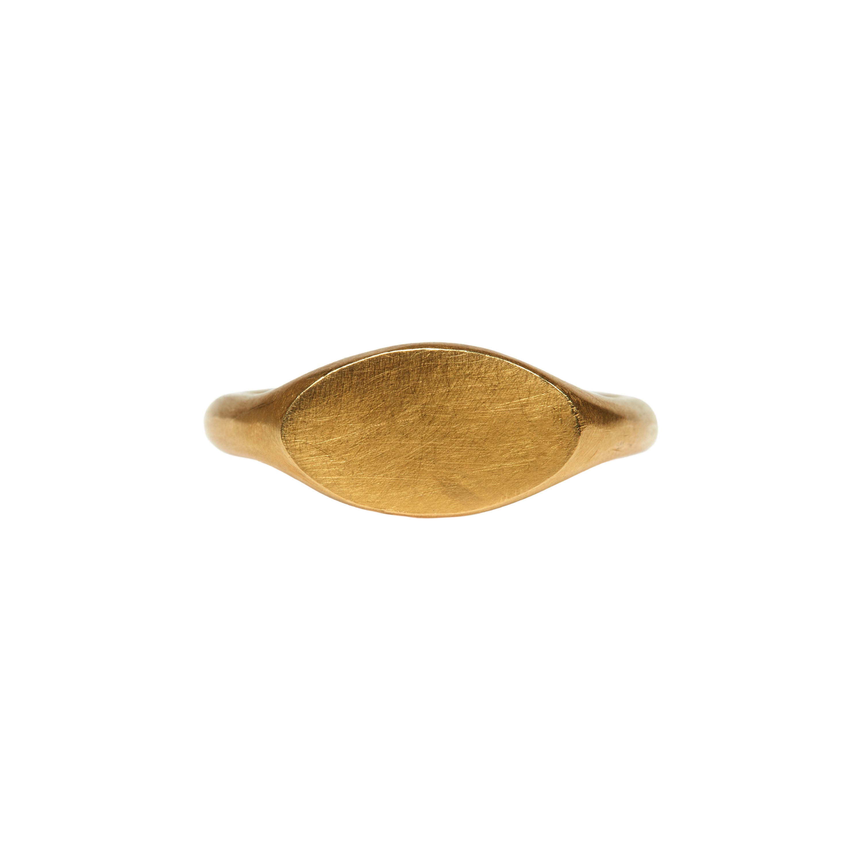 Yellow Gold Signet Ring, Dated 1877 at 1stDibs