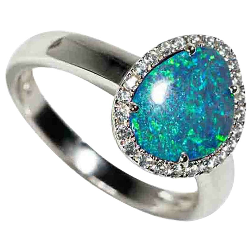 Opal gold Greek Ring at 1stDibs
