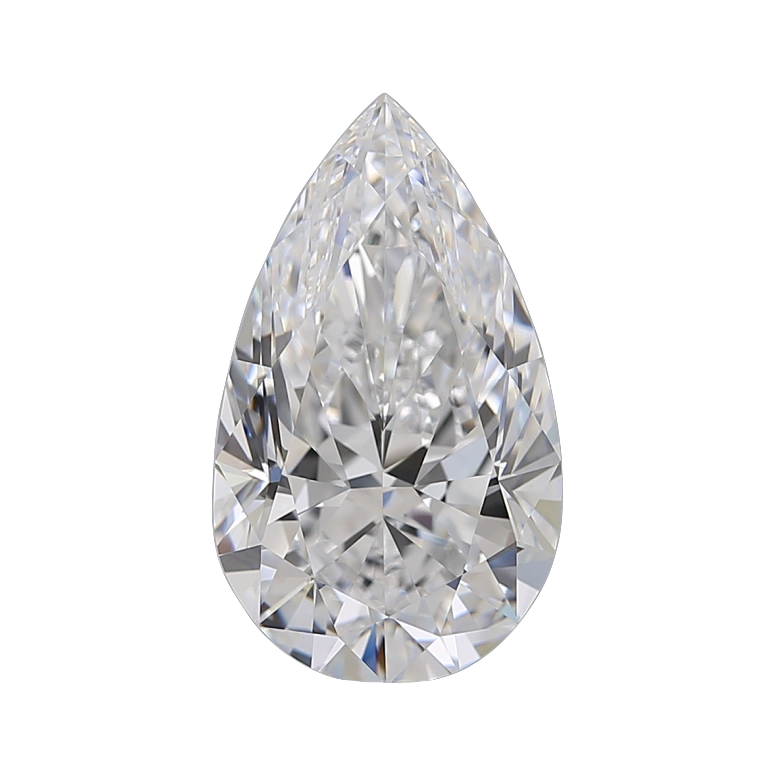 Exceptional Flawless GIA Certified 9.16 Carat Pear Cut Diamond For Sale ...