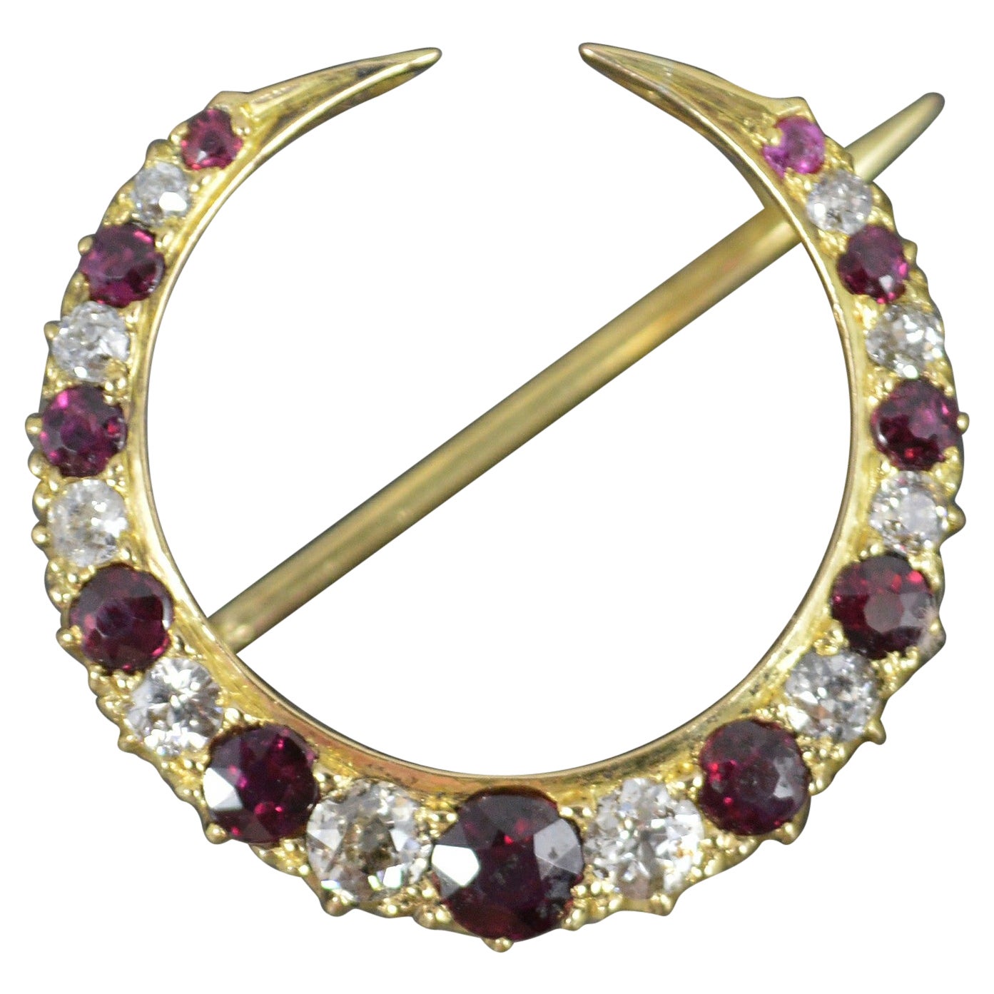 Antique Victorian Turquoise Snake Head Snapper Ruby Eyes 18ct Gold ...