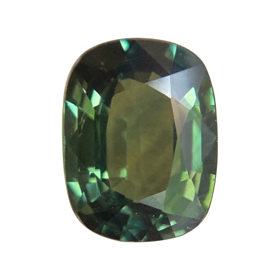 Fine Yellow Untreated Sapphire Australian 1.02ct Triangle Cut Gem For ...