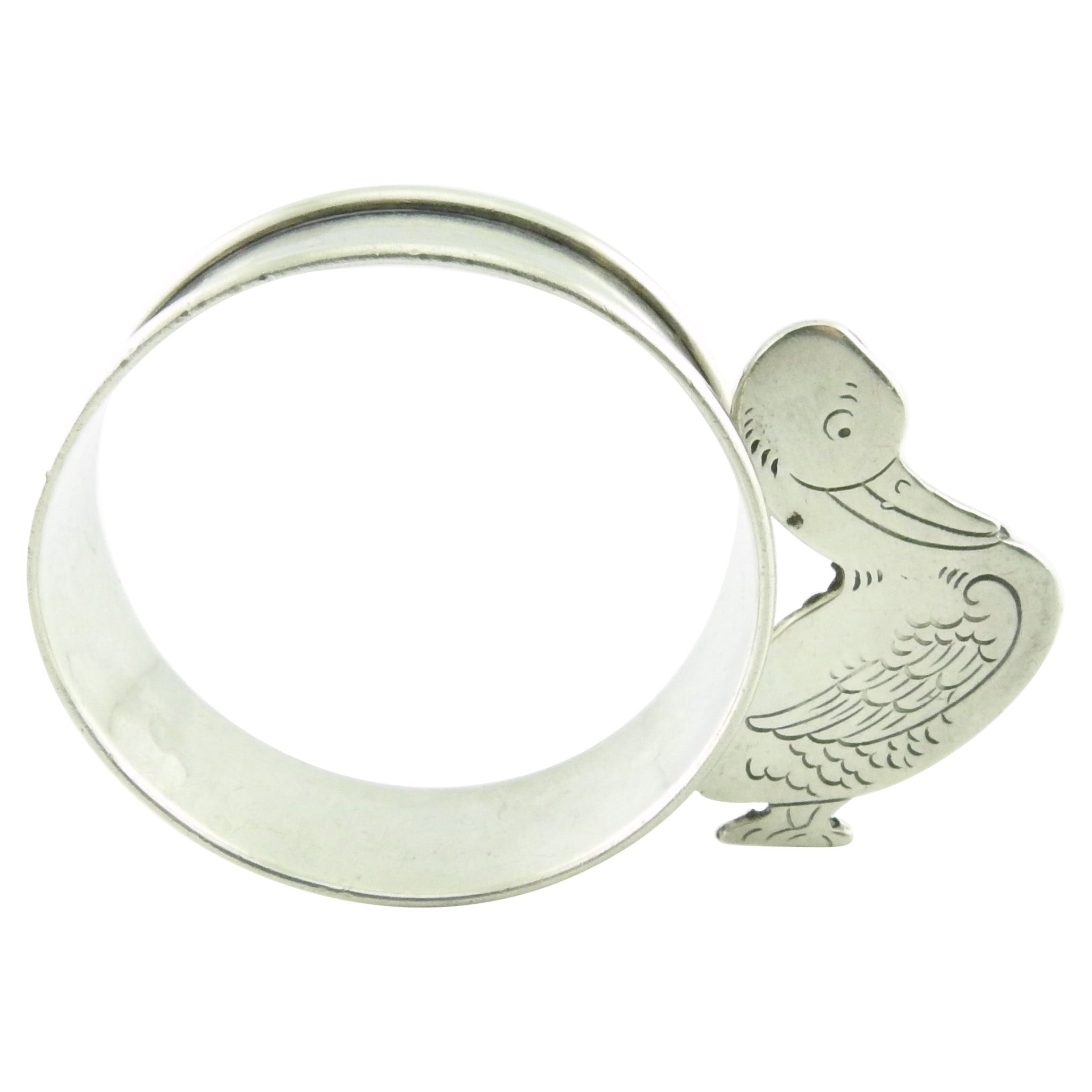 Dian Malouf Sterling Silver Texas Donkey Ring at 1stDibs