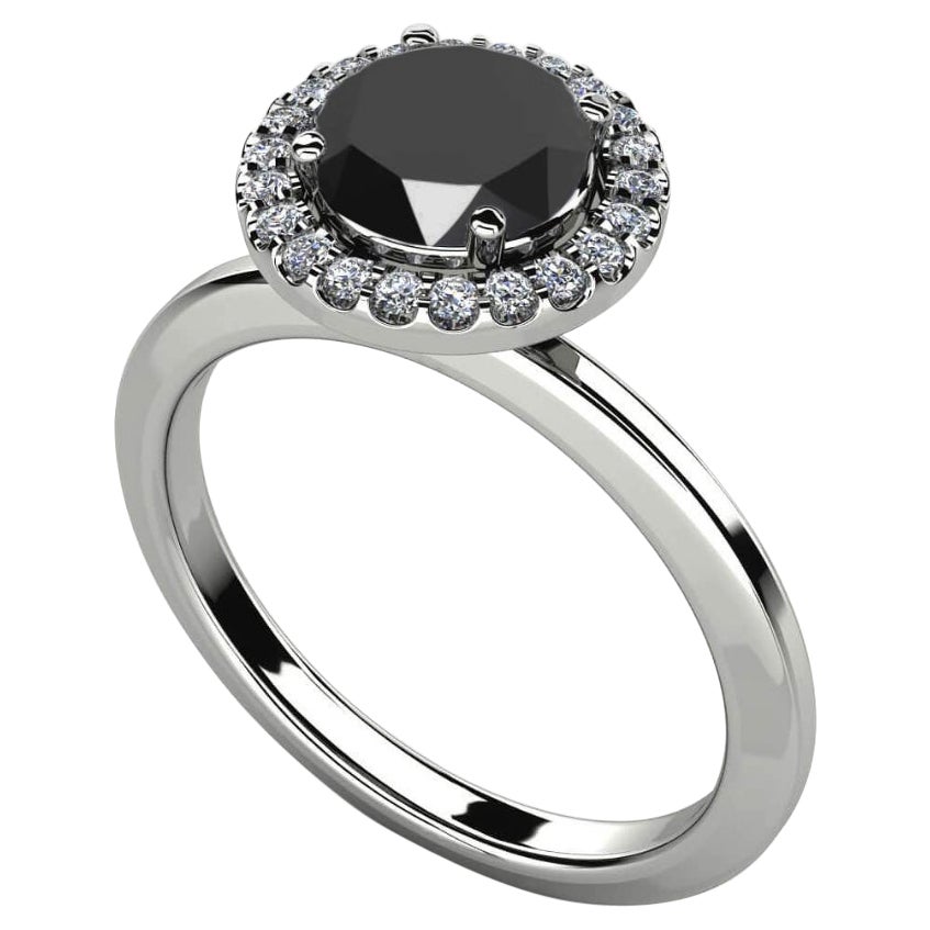 Edwardian 1.29 Carat Diamond Engagement Ring For Sale at 1stDibs