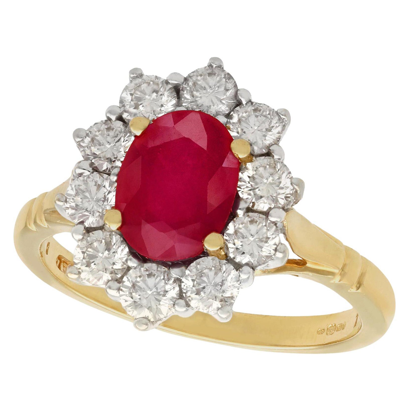 Antique Ruby Rings - 7,337 For Sale at 1stDibs | vintage ruby rings ...