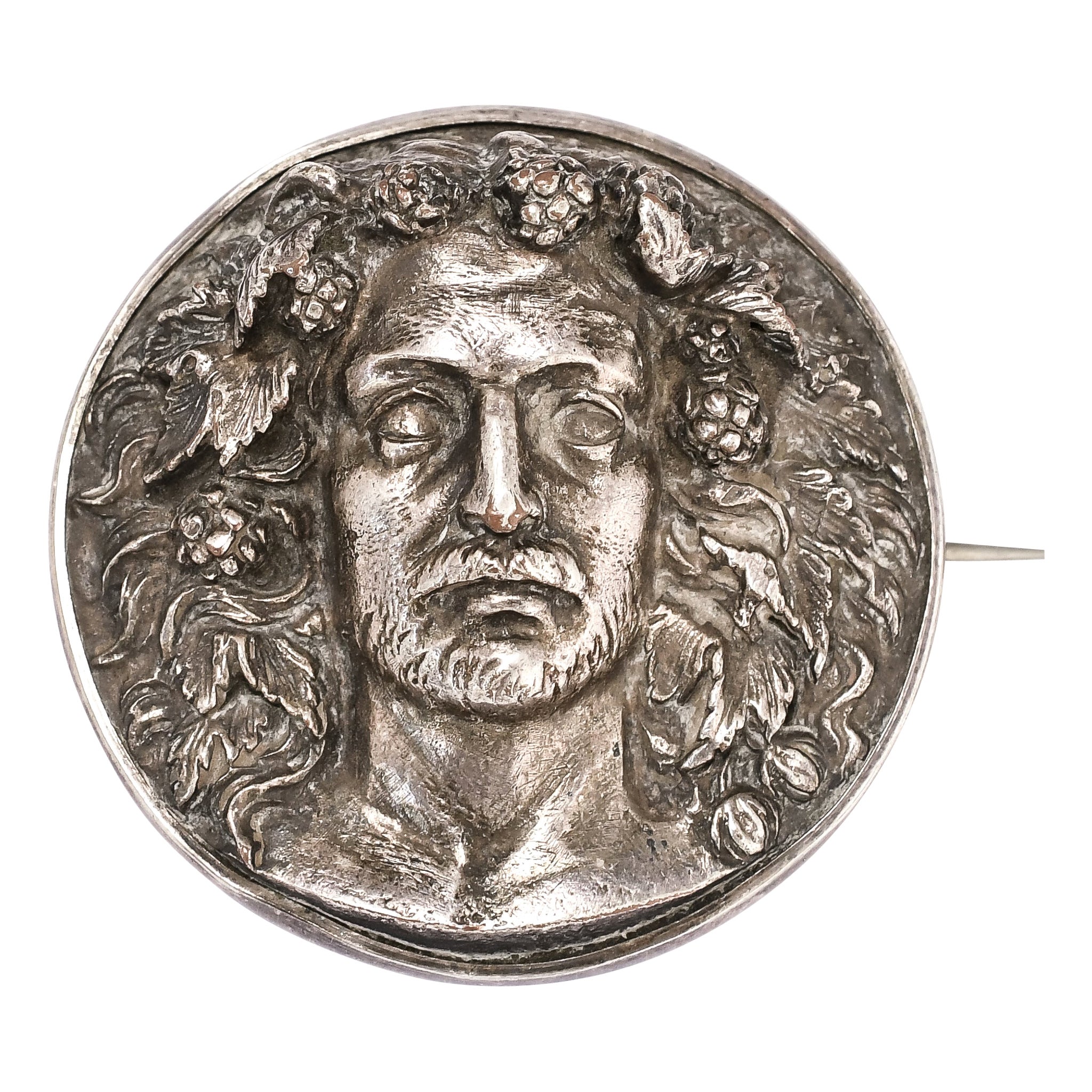Victorian Dionysus-Bacchus Cameo Brooch at 1stDibs