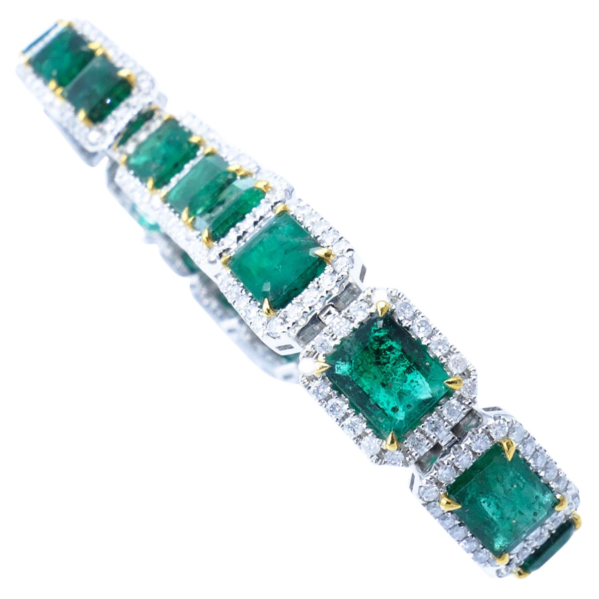 Diamond Bracelet Platinum by Michael Beaudry at 1stDibs