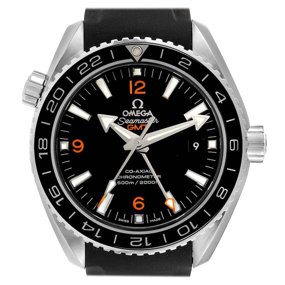 Omega Seamaster Planet Ocean GMT Watch Ref. 232.32.44.22.01.001 at 1stDibs