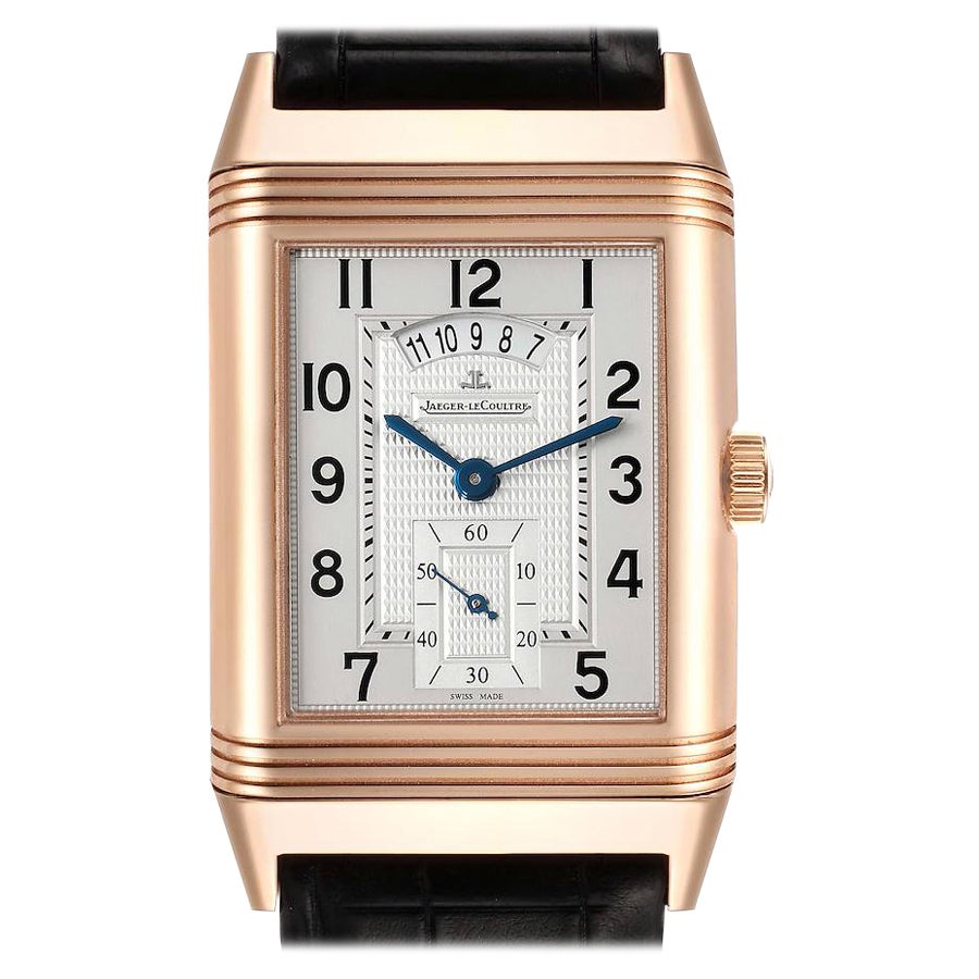 Jaeger-LeCoultre Rose Gold Reverso Grande Sun Moon 8-Days Wristwatch at ...