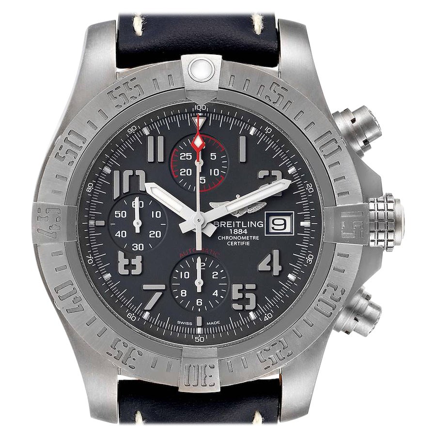 Breitling Aerospace Grey Dial Titanium Quartz Men's Watch F56059 at ...