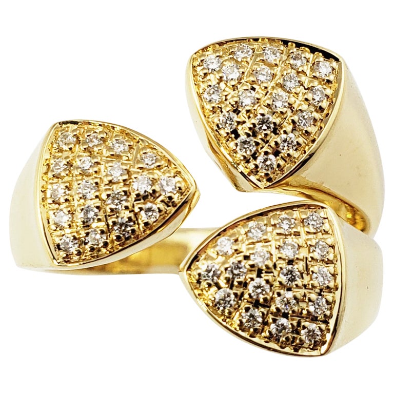 Di Modolo 18 Karat Yellow Gold and Diamond Ring For Sale at 1stDibs