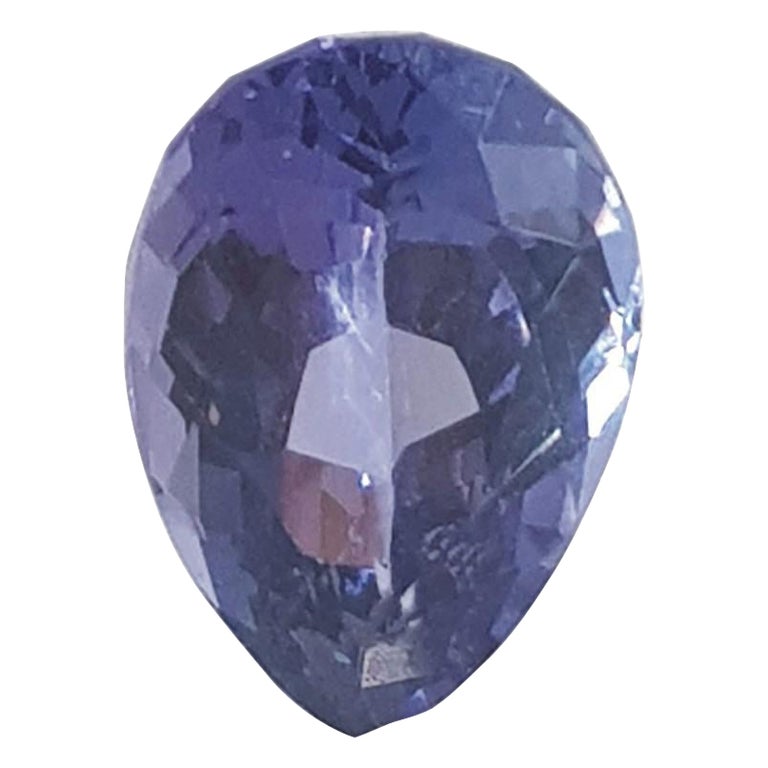 Pear Cut Natural Tanzanite For Sale at 1stDibs