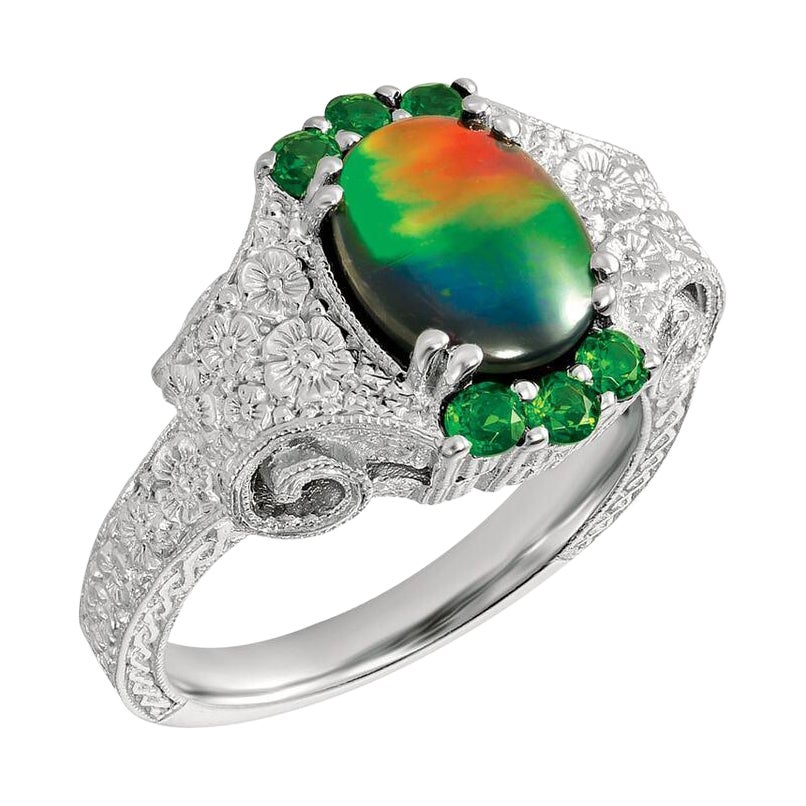 Weinman Elizabeth Sterling Silver Alexandrite A Grade Ring For Sale at ...