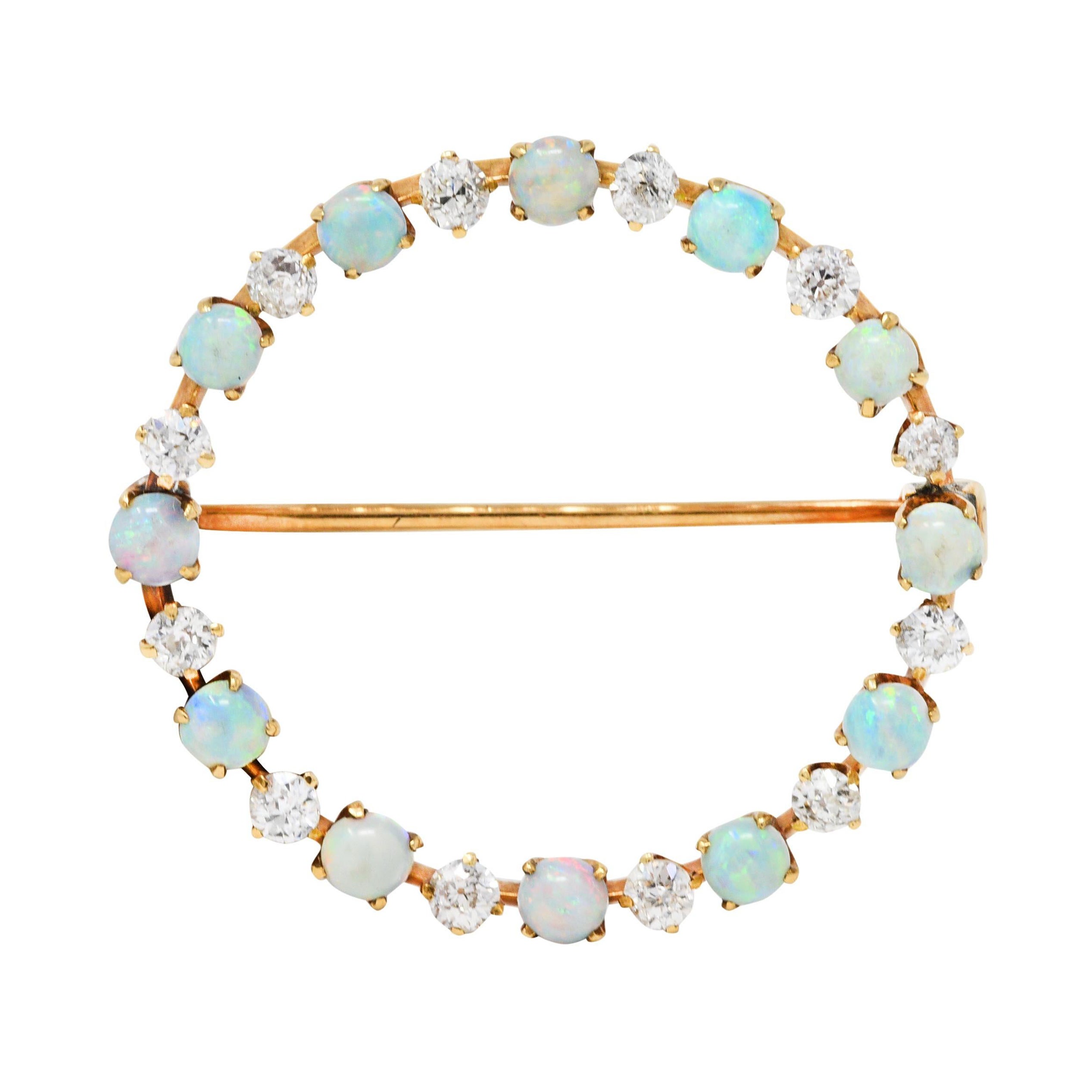 Antique Opal Brooches - 222 For Sale at 1stDibs | vintage opal brooch ...
