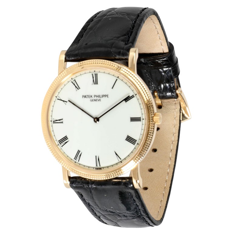 Patek Philippe Calatrava 3520D Unisex Watch in 18kt Yellow Gold For ...