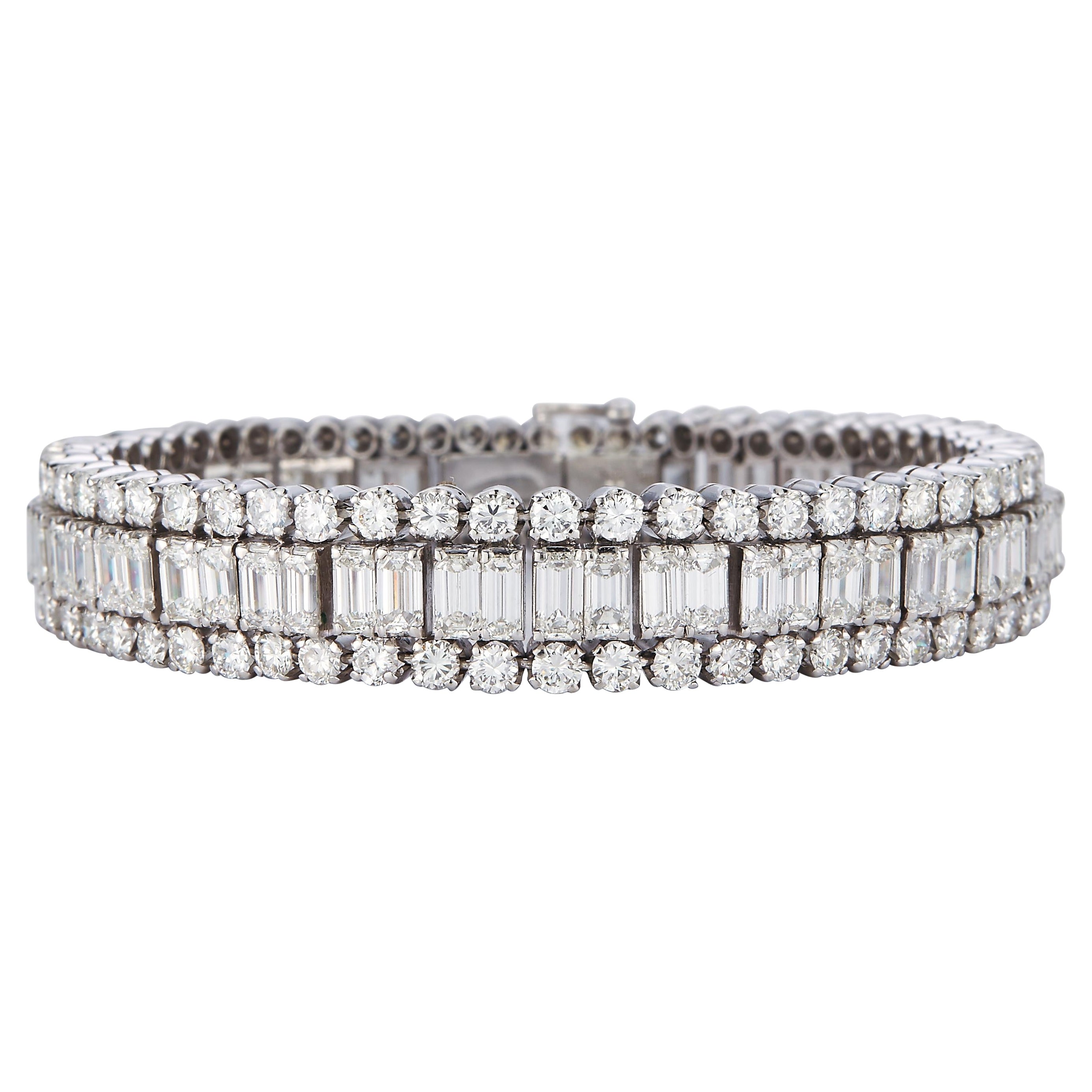 Diamond Line Bracelet For Sale at 1stDibs