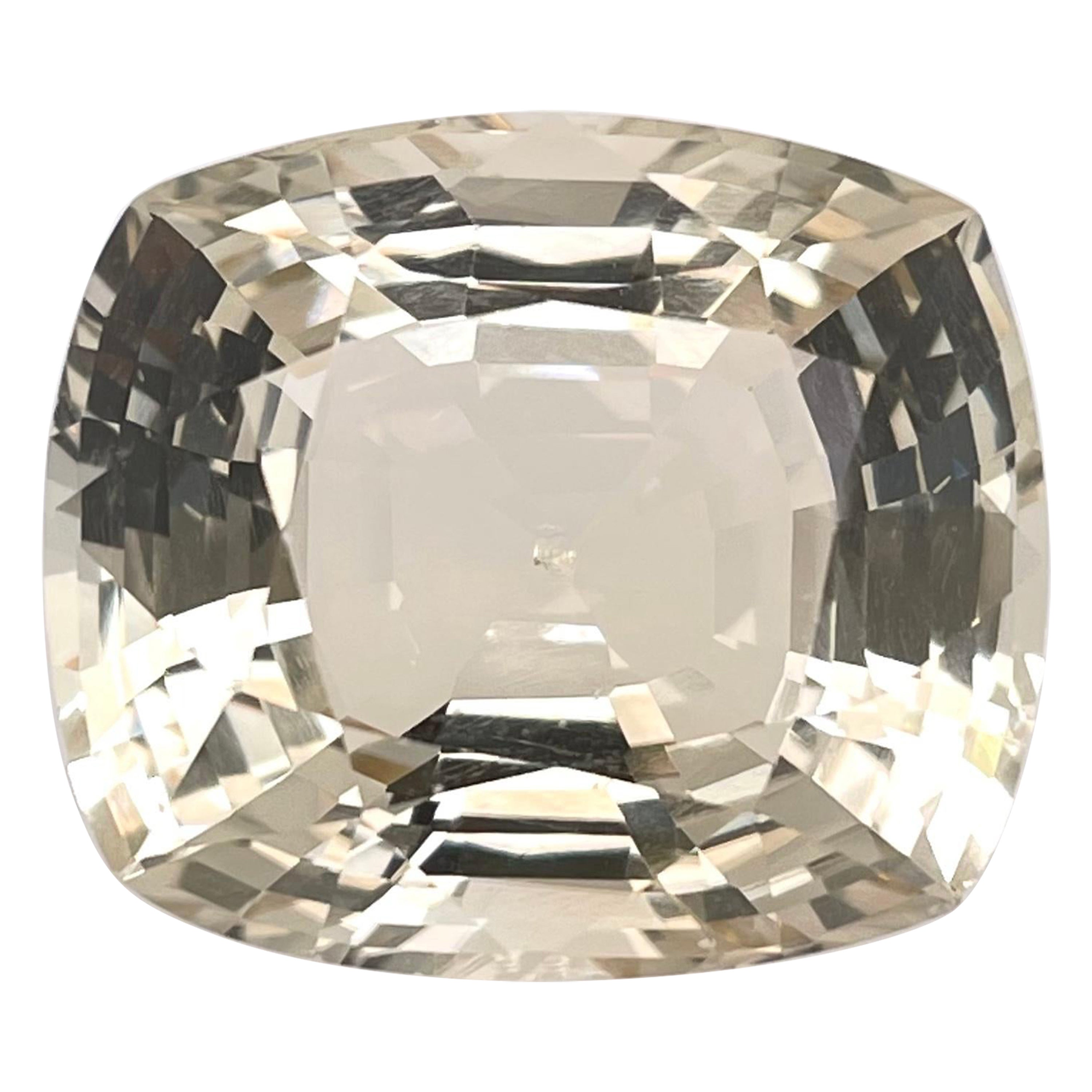 17.86 Carat Loose Tourmaline Gemstone, Genuine Green Rectangular For ...