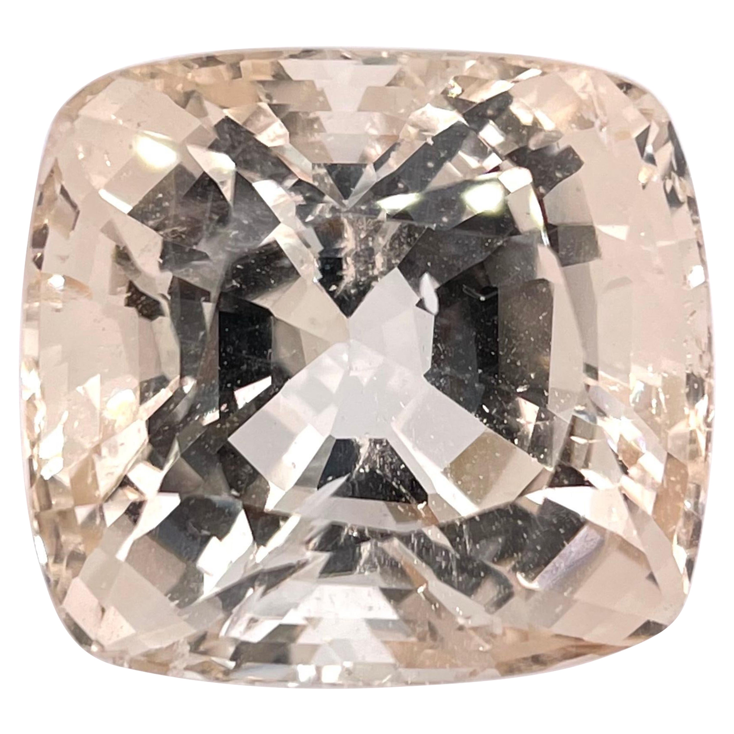 106.79 Carat Cushion Cut Light Brown Topaz Loose Gemstone For Sale at ...