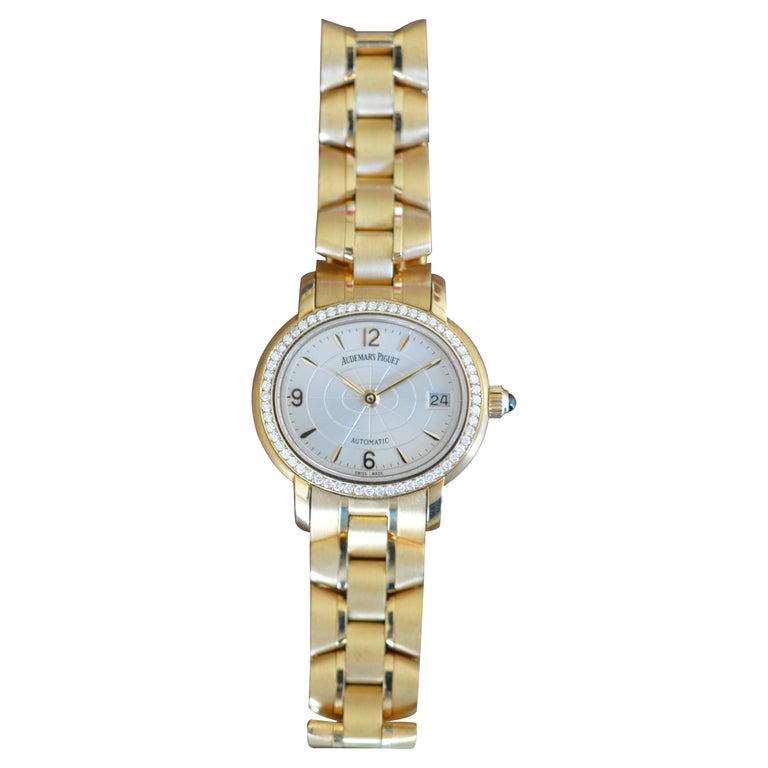 Audemars Piguet Milenary 18k Yellow Gold Diamond Index Unworn Full Set ...