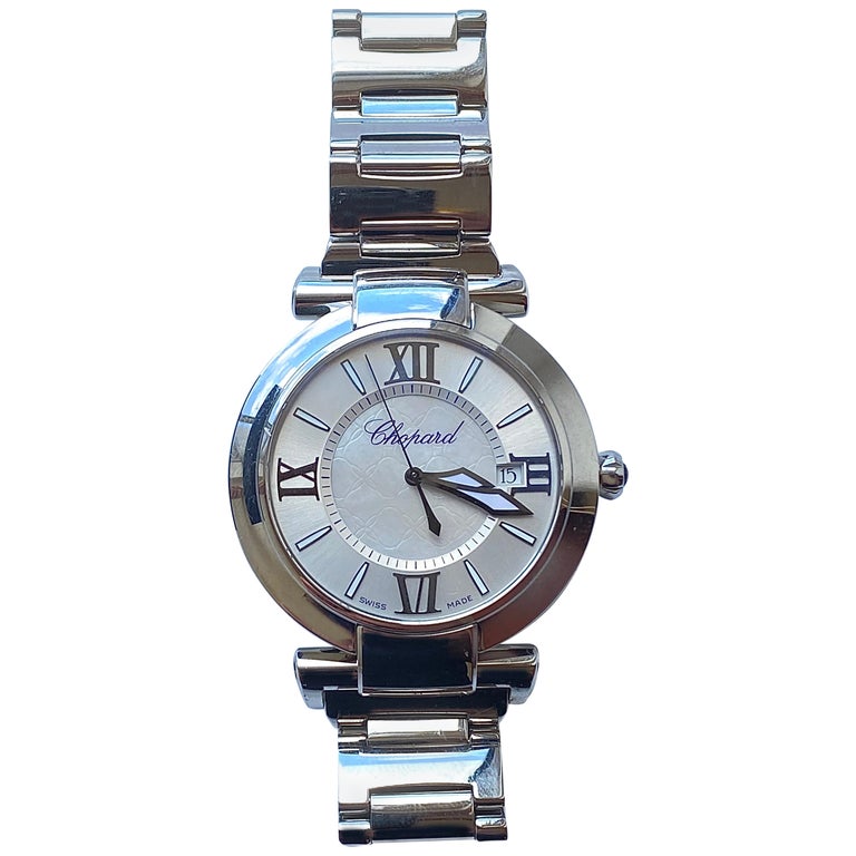 Chopard Imperiale Men's Stainless Steel with Box and Papers For Sale at ...