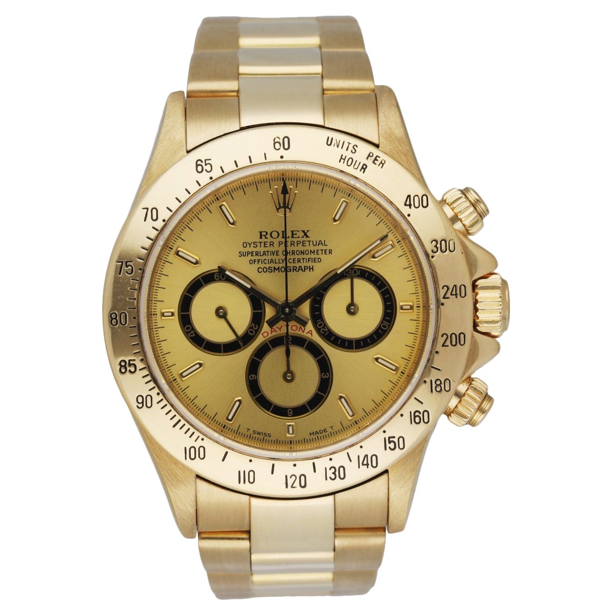 Rolex Daytona Big Red Chronograph Watch 6265 at 1stDibs