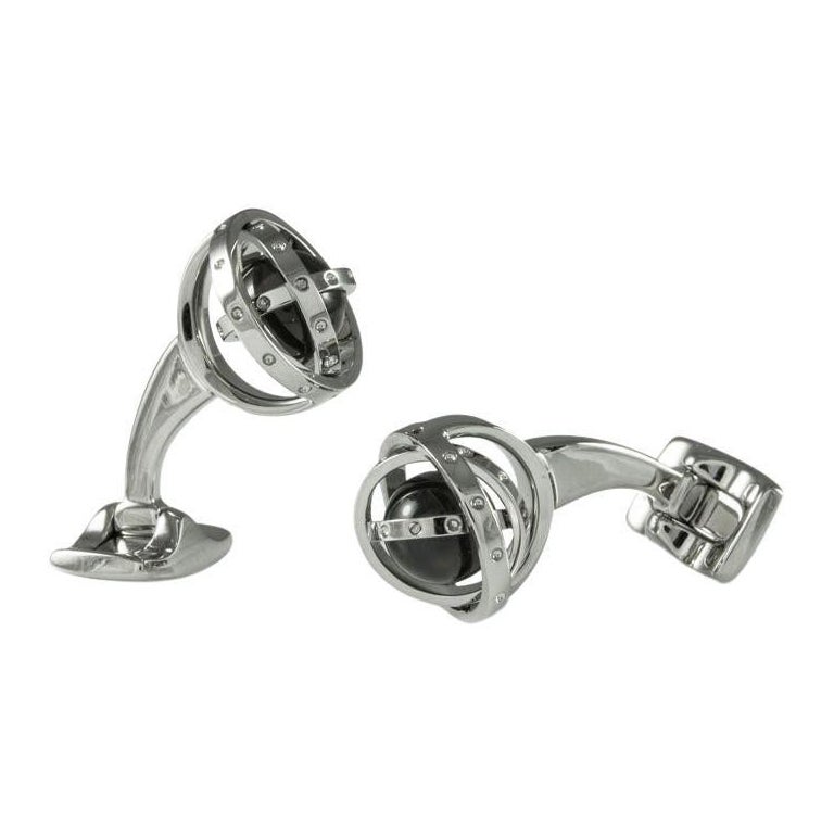 Deakin and Francis Base Metal Gimbal Cufflinks For Sale at 1stDibs
