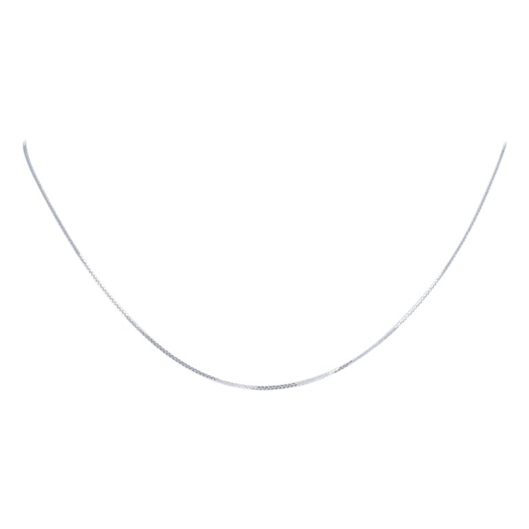 Square Chain Necklace at 1stDibs