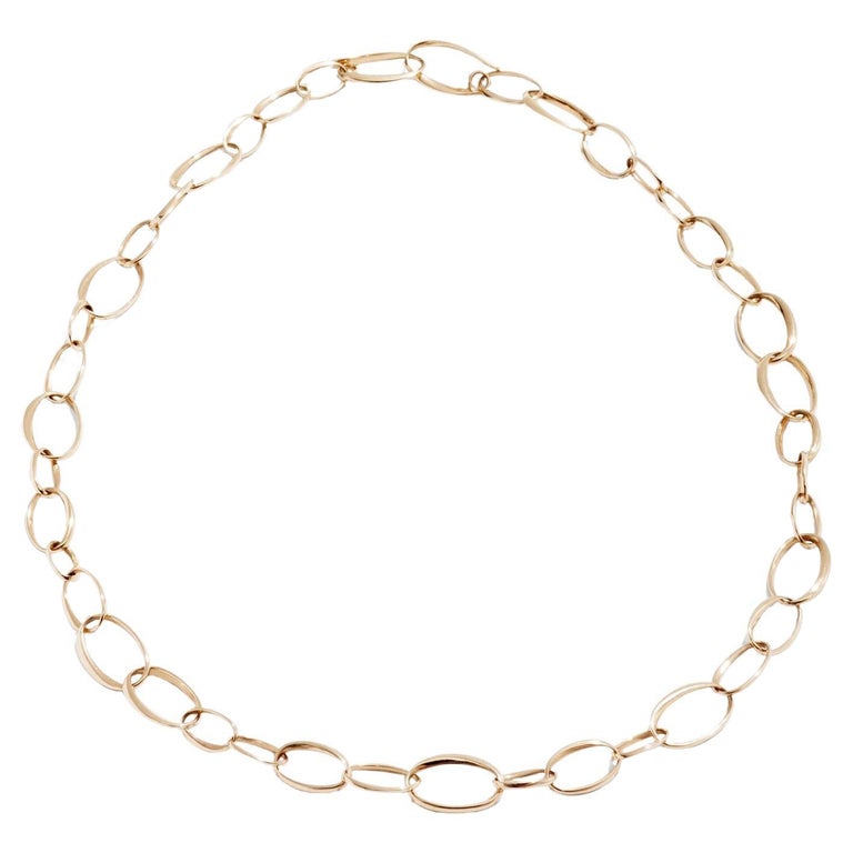 Pomellato Oval Link Chain in Yellow Gold 18K at 1stDibs