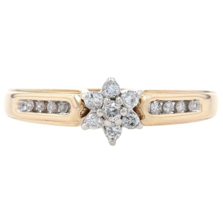 Crown of Light Diamond Engagement Ring Yellow Gold, 14k Crown Light 2 ...