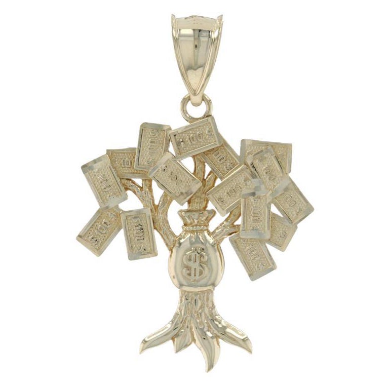 Gold Mad Money Charm For Sale at 1stDibs