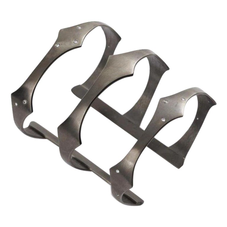 Amazon Cuff in Gun Metal For Sale at 1stDibs