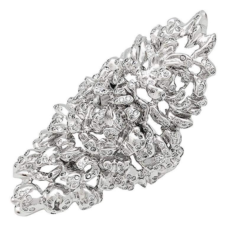 White Gold Repossi "Nérée" Ring, Diamonds For Sale at 1stDibs