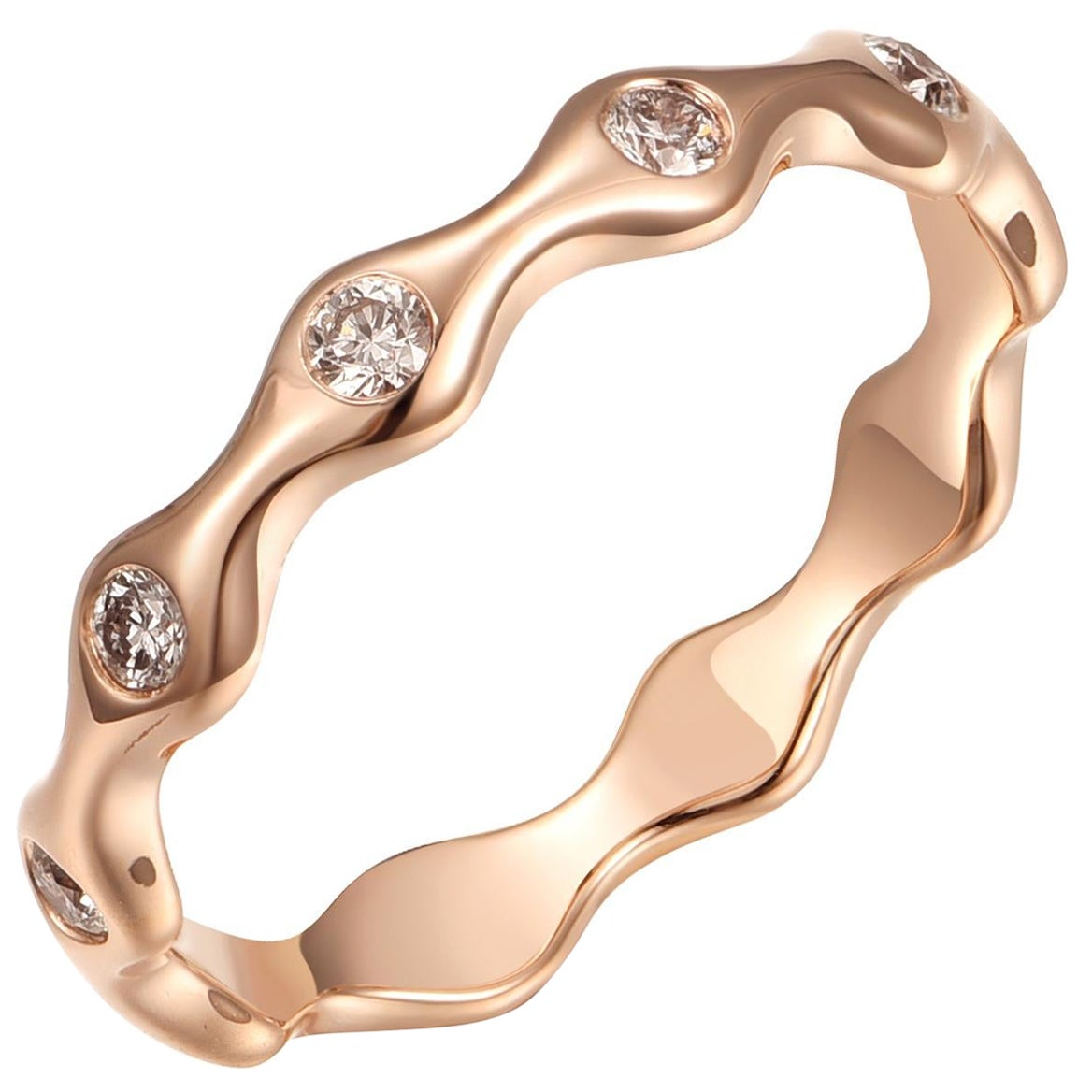 Tri-Color Rolling Ring with Diamonds For Sale at 1stDibs | tri color ...