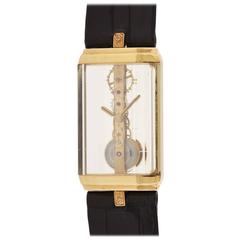 Corum Ladies Yellow Gold Diamond Quartz Wristwatch For Sale at 1stdibs