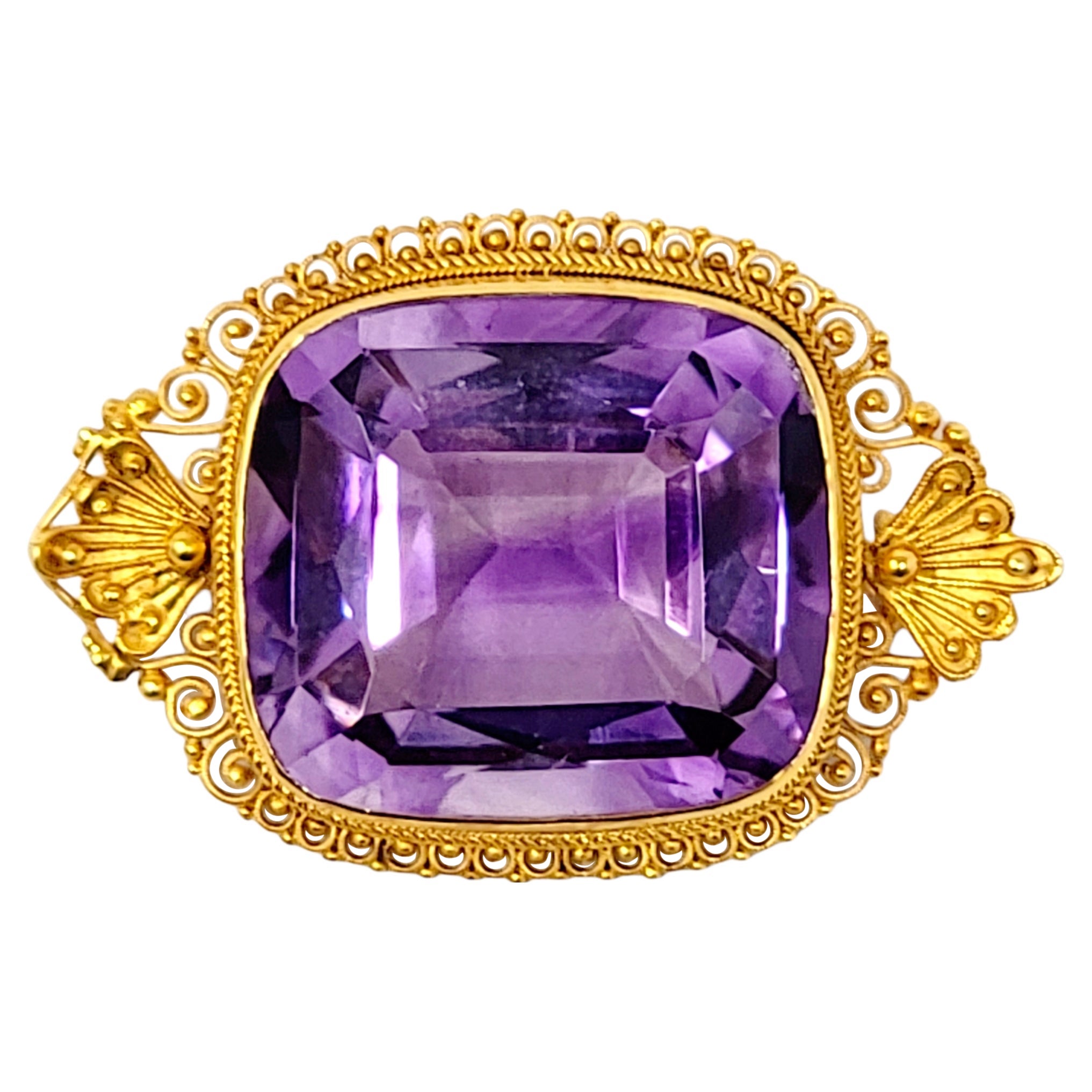 7 Carat Natural Gem Line Brooch Endless Assorted 14 Karat at 1stDibs