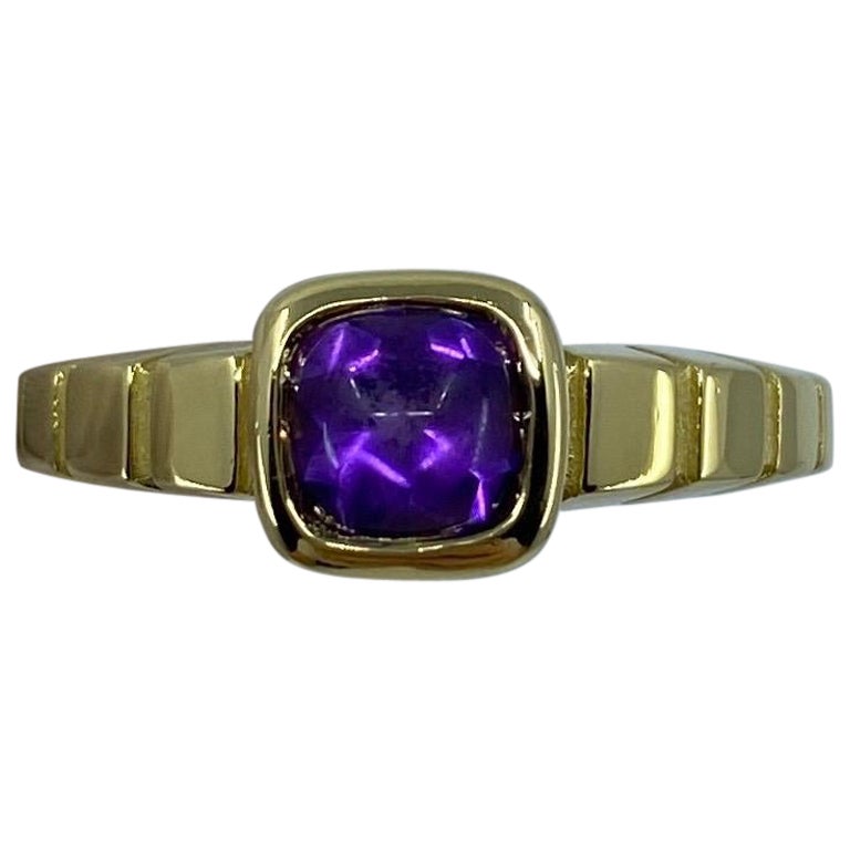 Vintage Van Cleef and Arpels '22' Purple Amethyst 18k Yellow Gold ...