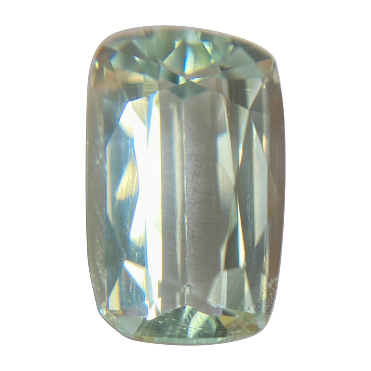 Fine Blue Aquamarine 8.17ct Cushion Cut Top Grade Rare Beryl Gemstone ...