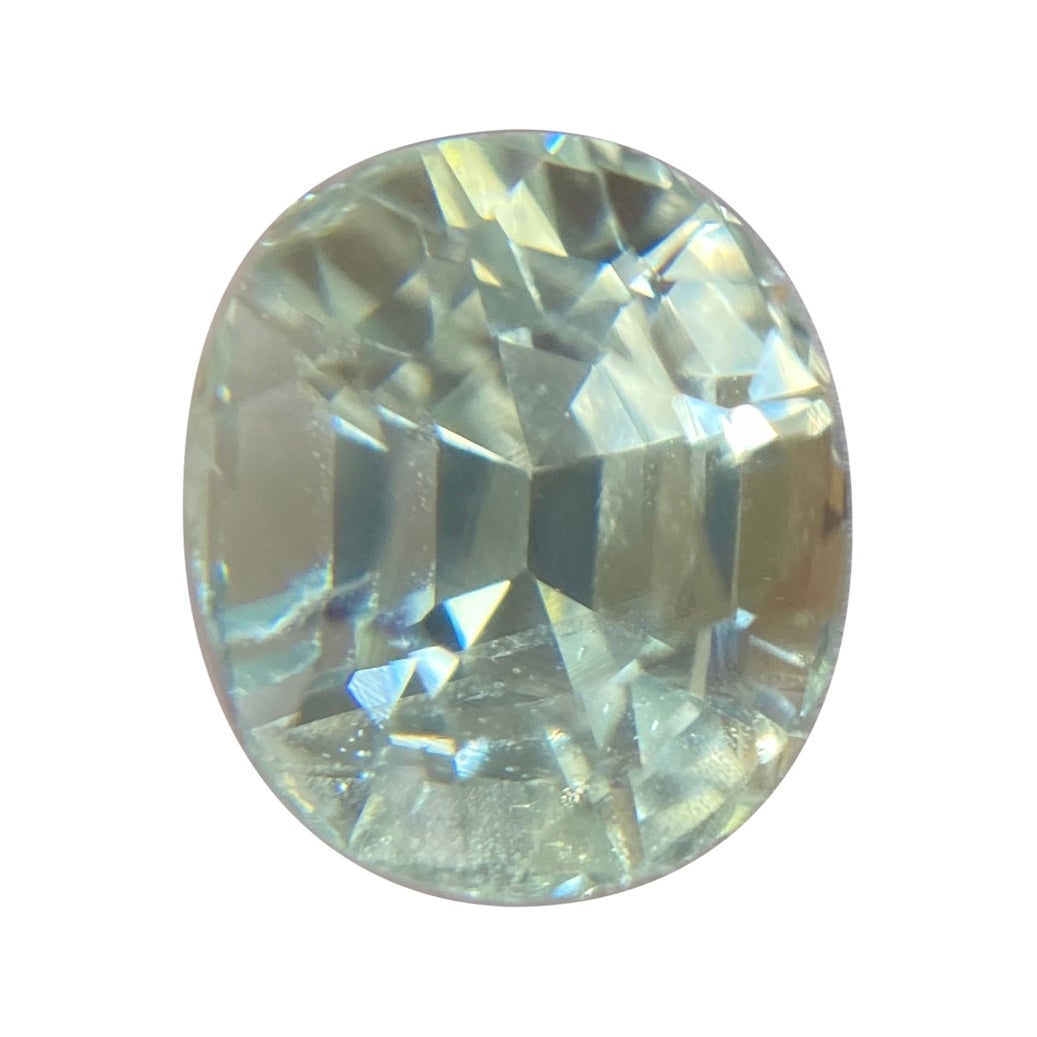 Fine Natural Blue Aquamarine 2.93ct Oval Cut Loose Rare Gem For Sale at 1stDibs