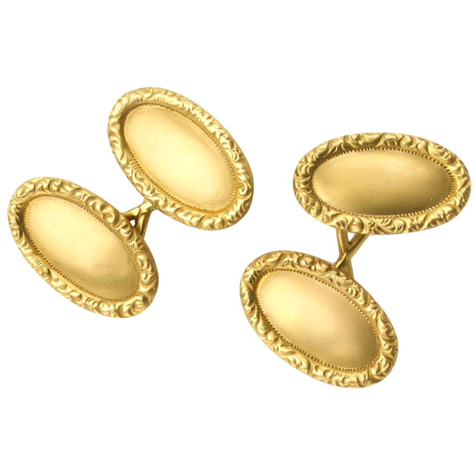 Tiffany and Co. Antique Fish Cufflinks at 1stDibs