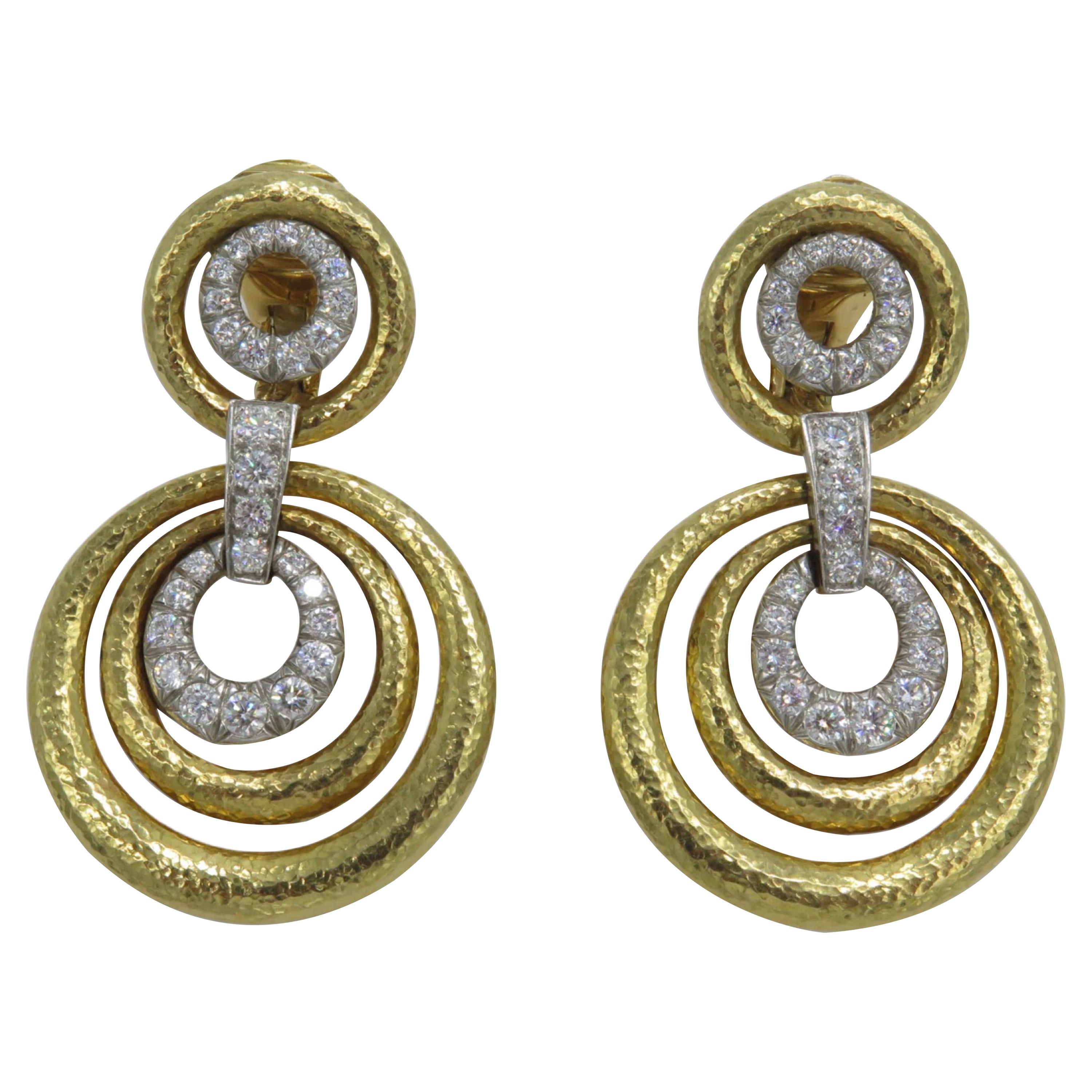 David Webb Carved Jade and Gold Pendant Earrings at 1stDibs | david webb earrings