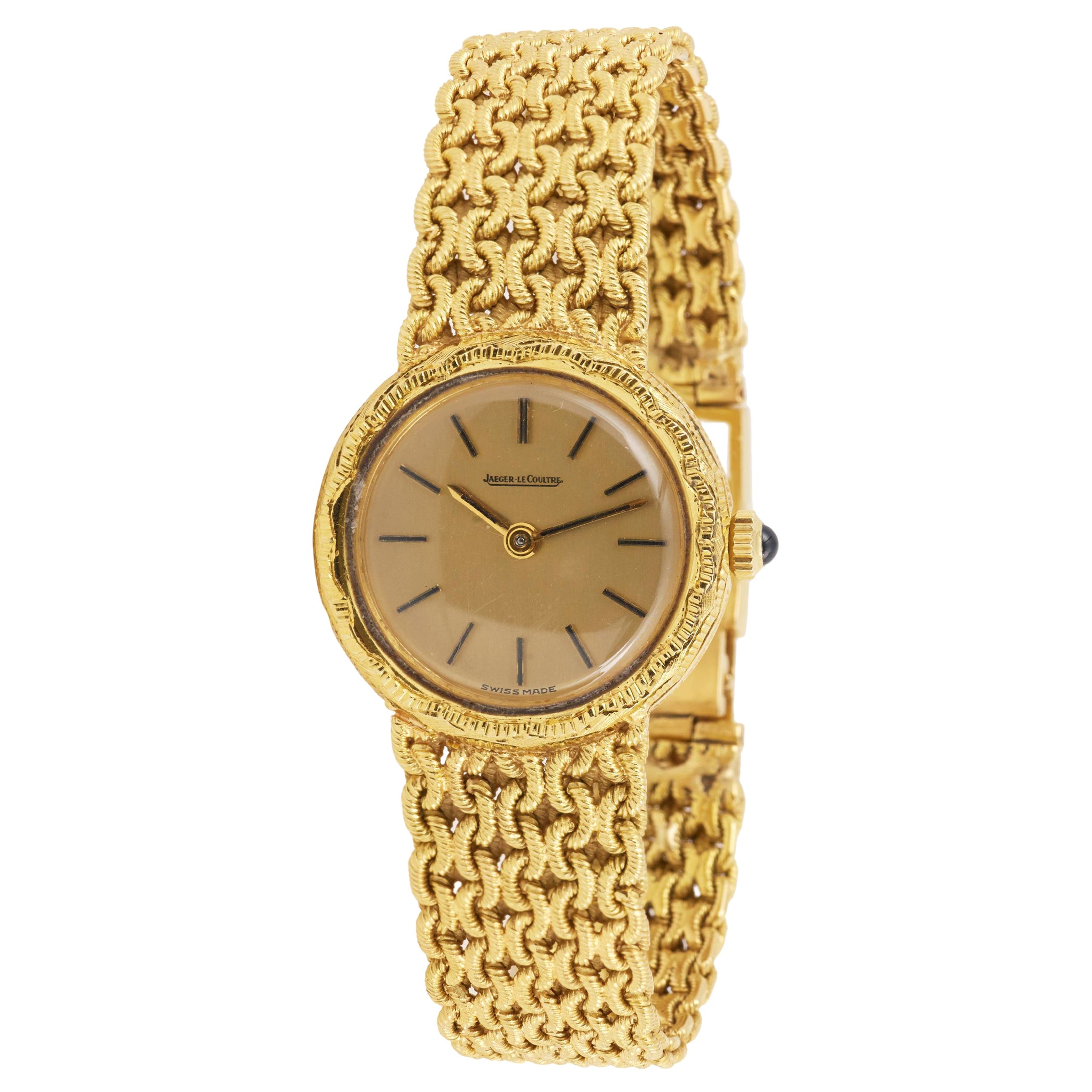 Jaeger LeCoultre 18 Karat White Gold Diamond Vintage Cocktail Ladies ...