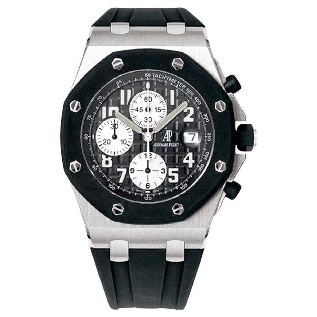 Audemars Piguet Royal Oak Offshore Panda 26170ST Complete Watch AP ...