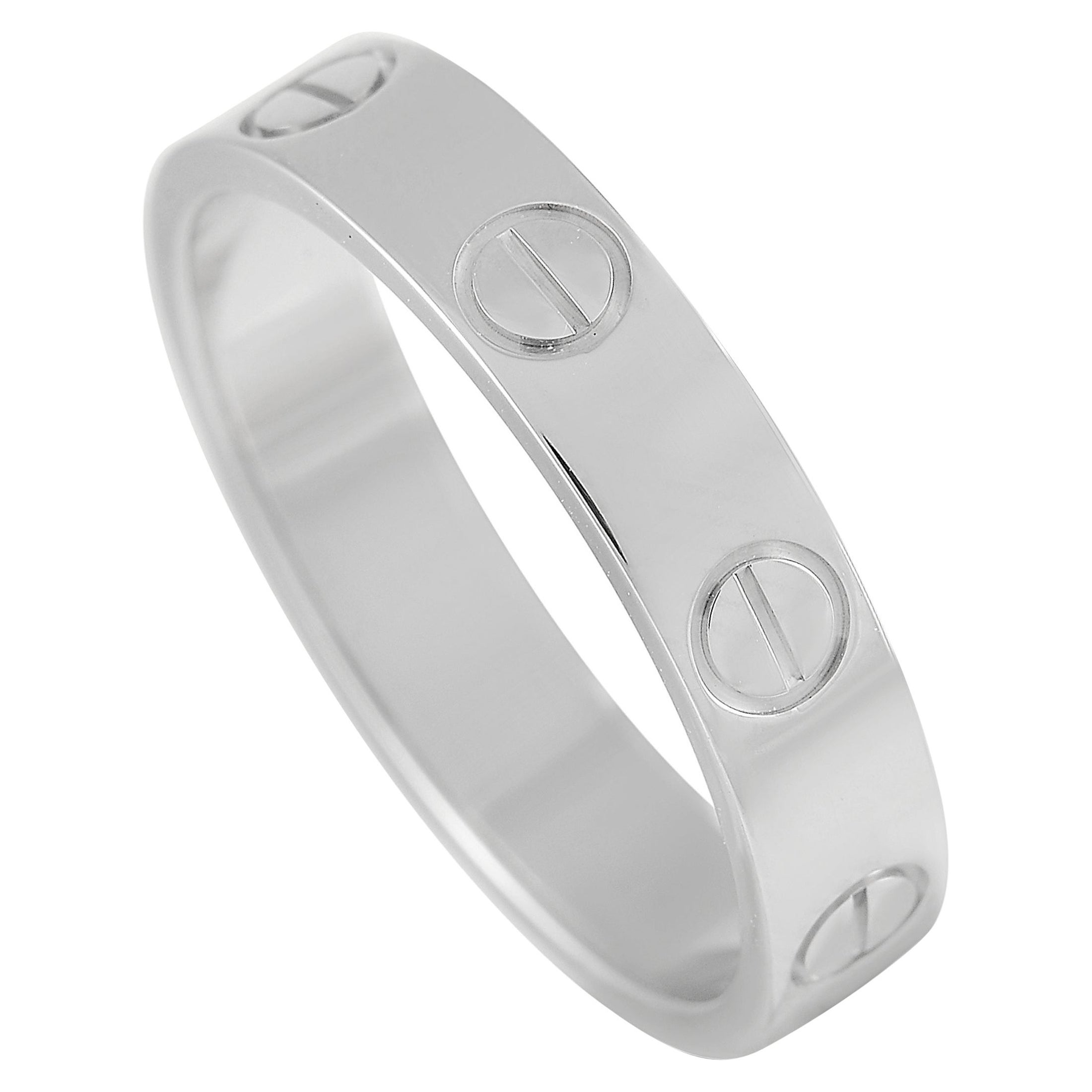 Cartier Love Ceramic Diamond Gold Ring at 1stDibs