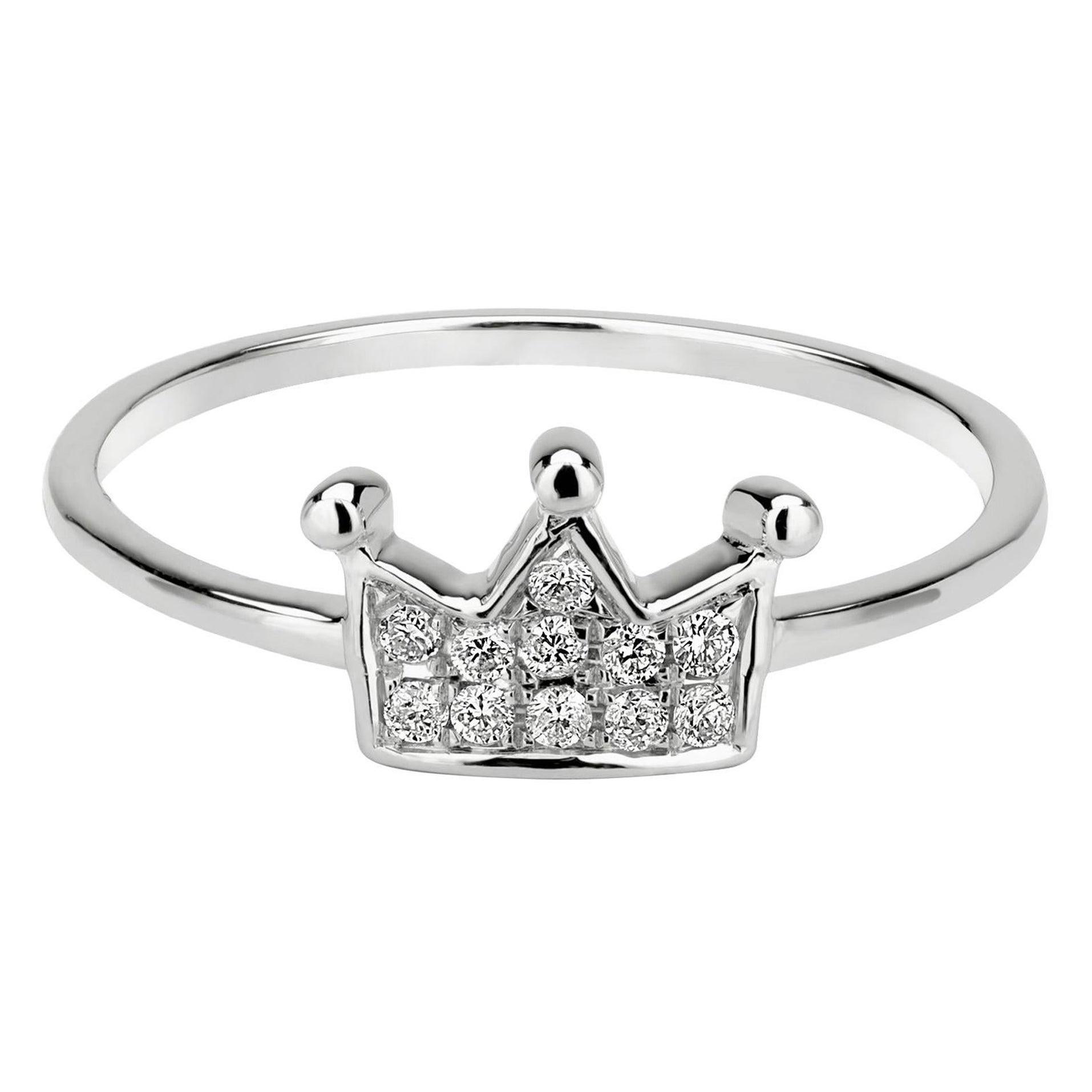 Garrard Diamond Crown Ring at 1stDibs | crown rings, diamond crown ...