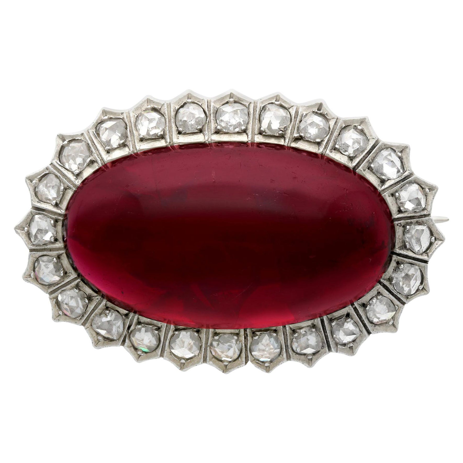 Japanese Shakudo Brooch, circa 1880 at 1stDibs