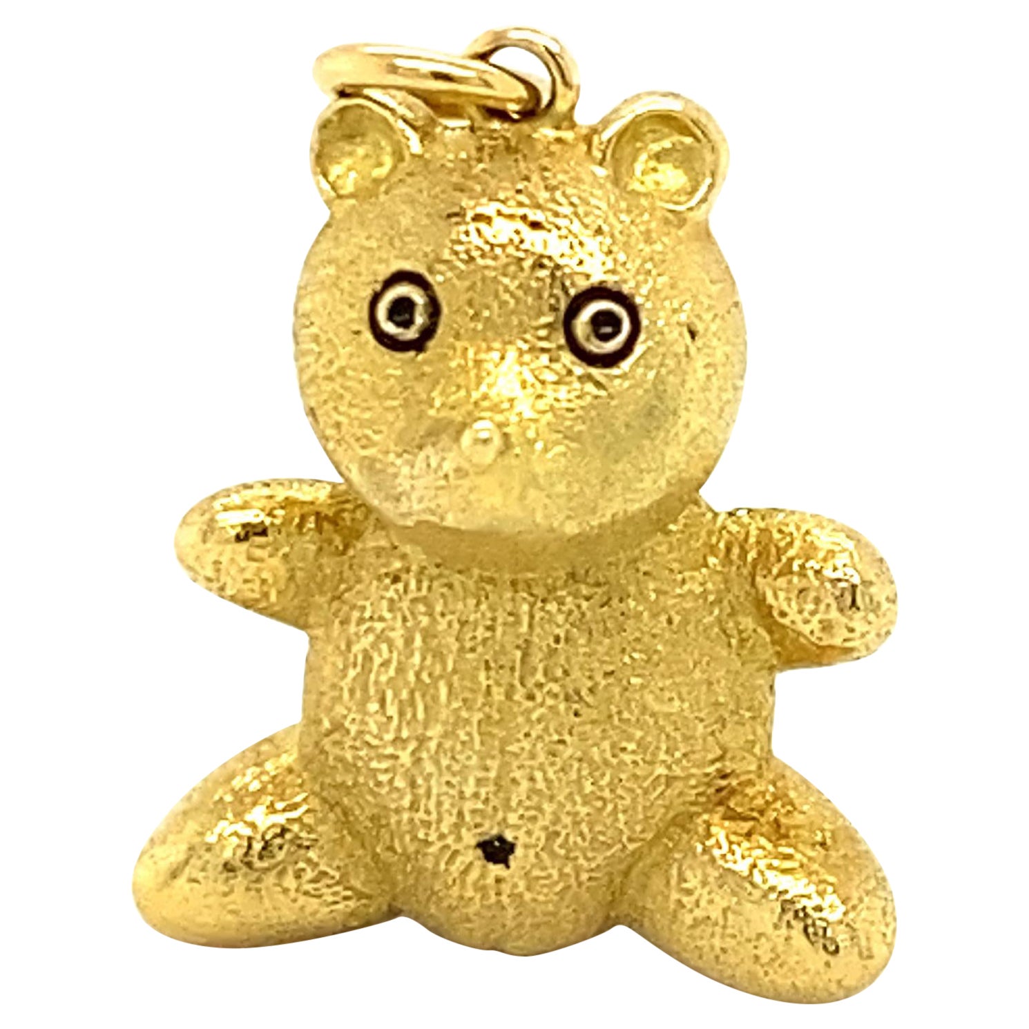 Pomellato Diamond Gold Teddy Bear Necklace For Sale at 1stDibs ...