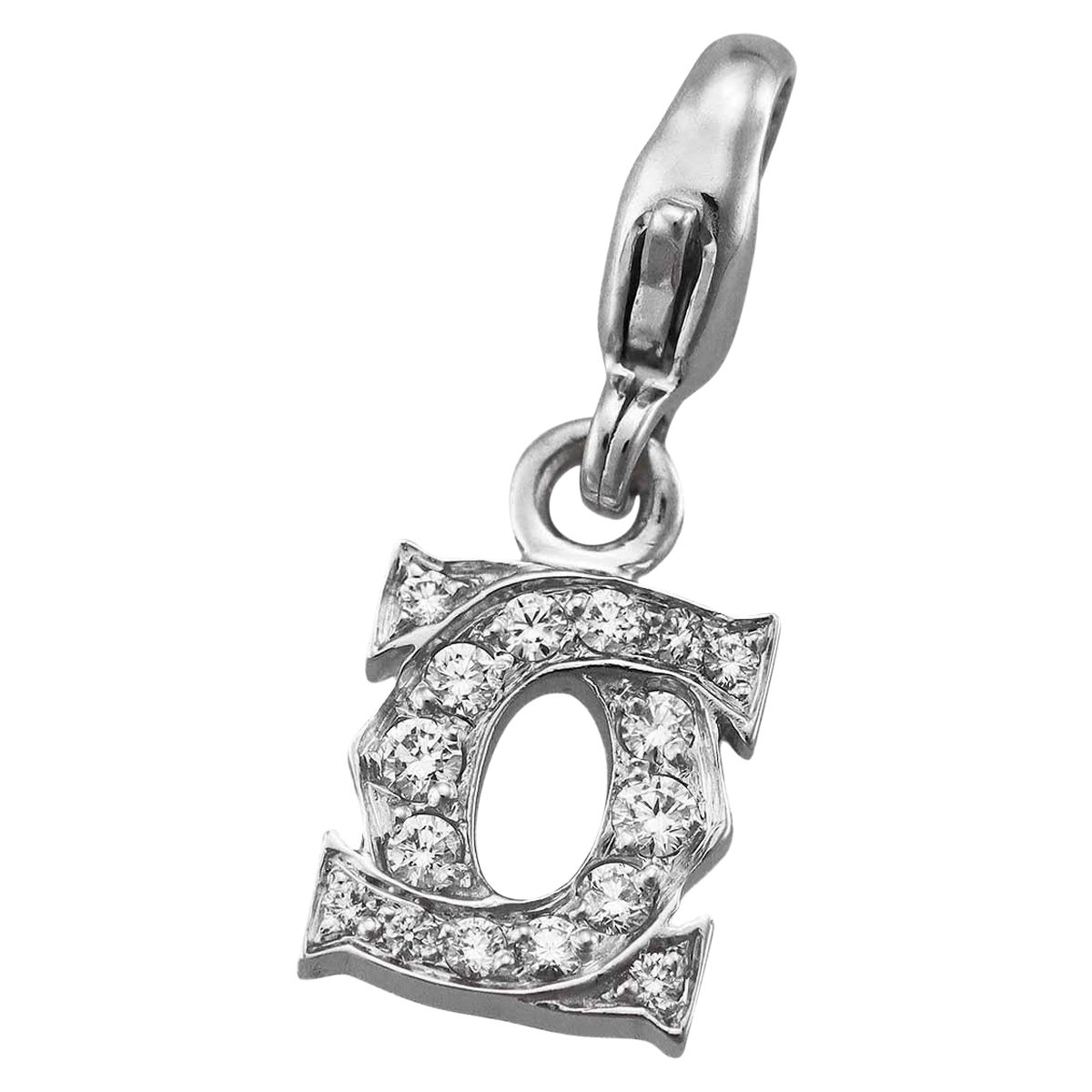 Cartier Lucky Number 7 Diamond Gold Charm Pendant at 1stDibs | number 7 ...