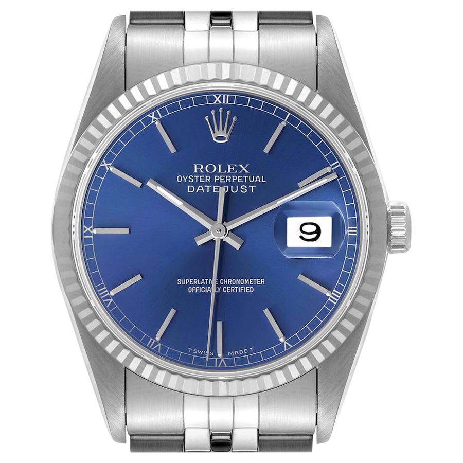 Rolex White Gold Daytona Blue Beach Edition Automatic Watch with Papers ...