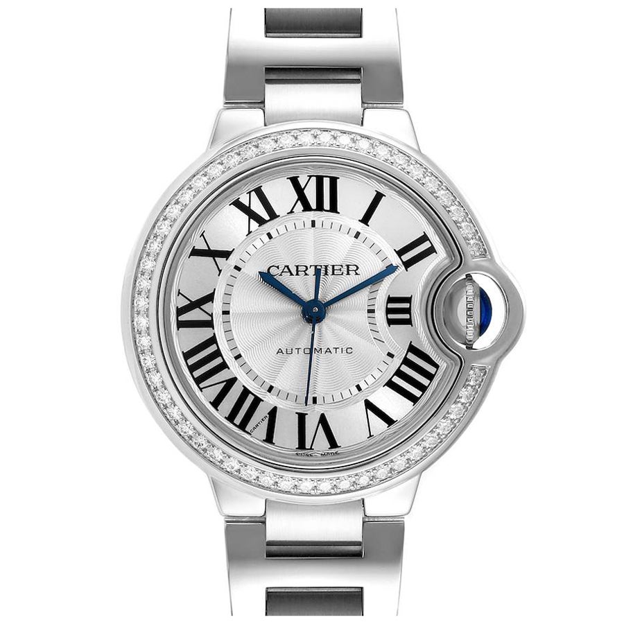 Cartier Ballon Bleu 42 Yellow Gold Automatic Mens Watch W6900551 Box ...