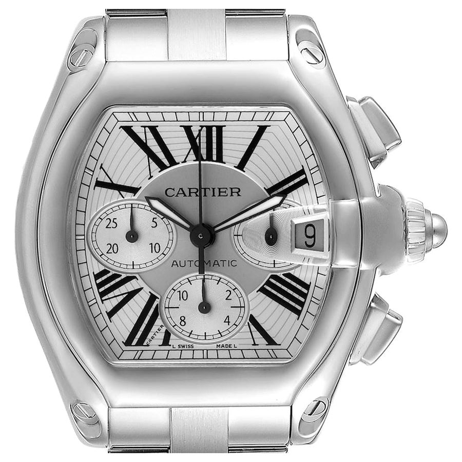 Vintage Cartier Roadster Automatic 2510 Watch For Sale at 1stDibs